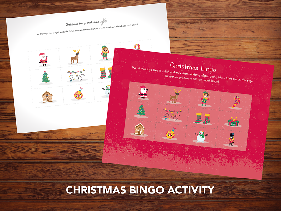 Christmas bingo - Curiology