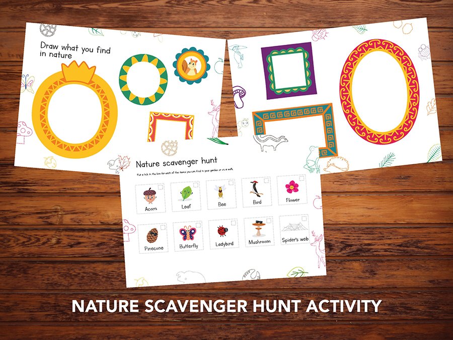 Nature scavenger hunt - Curiology